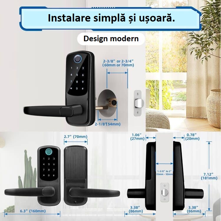 Incuietoare Inteligenta Wireless, MILARIS®, Control De La Distanta ...