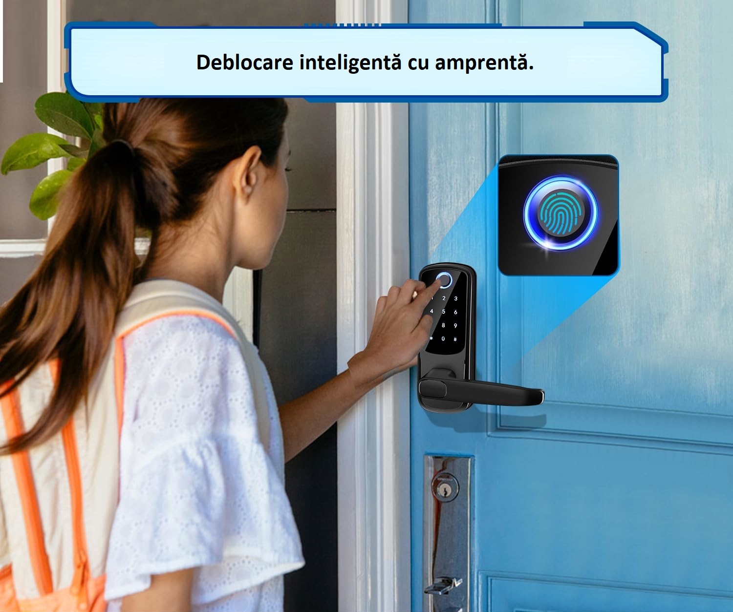 Incuietoare Inteligenta Wireless, MILARIS®, Control De La Distanta ...